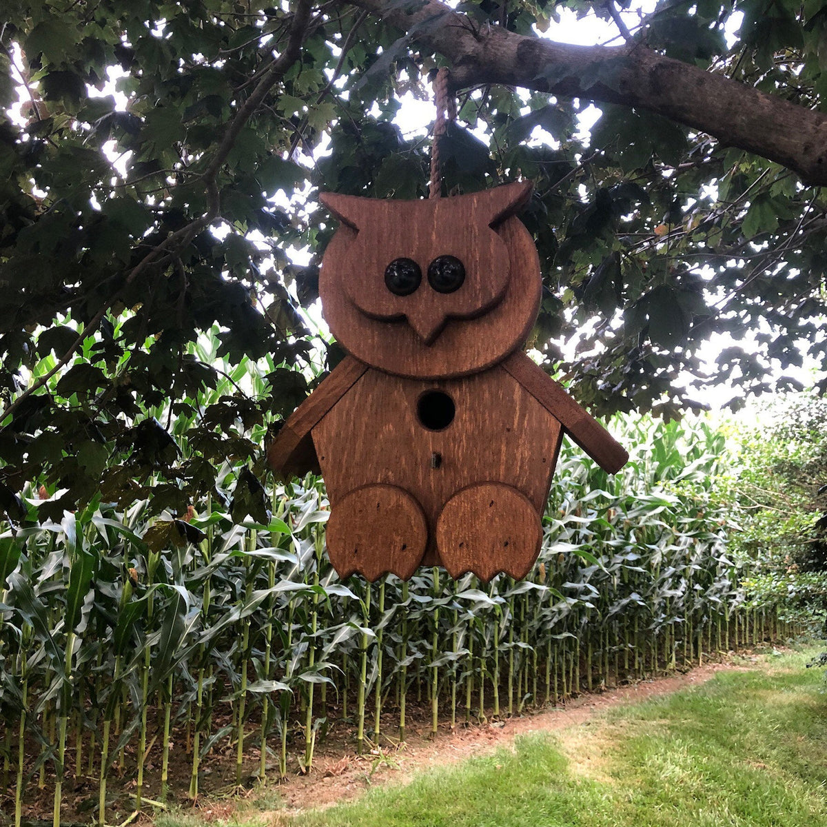 Owl Birdhouse | Hand Made from Reclaimed Wood | BH9 – Stone Bridge ...