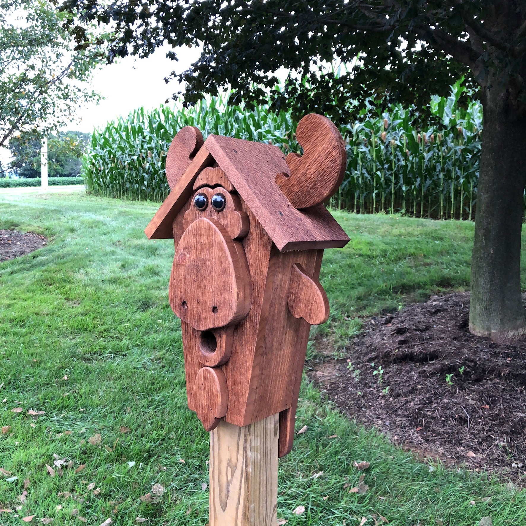Moose Birdhouse | Amish Made | BH7 – Stone Bridge Collections